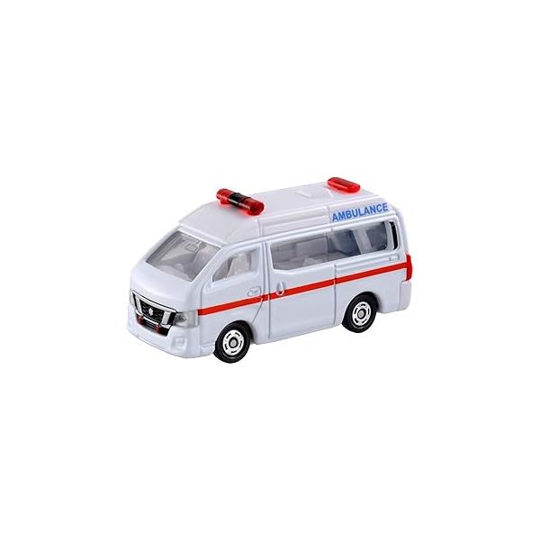 タカラトミー トミカ No.018 日産 NV350 キャラバン 救急車　(箱) ミニカー
