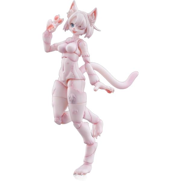 アオシマ けもプラ No.KP-01R カオマニー nonスケール 約155mm ABS&amp;PVC製 色分け済みプラモデル『けもプラ』は、自分好みのケモノを作れるカスタマイズプラモデルです。ケモノ要素・ヒト要素の割合を示すケモ度や、ケ...