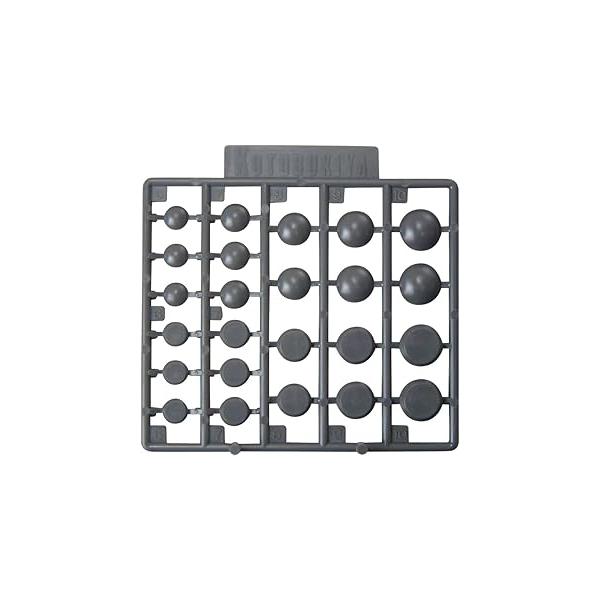 コトブキヤ 壽屋 (KOTOBUKIYA)  M.S.G モデリングサポートグッズ プラユニットP107 丸モールド ノンスケール プラモデル 成型色 P10720cm級メカの表面やシールド部分などに最適な、球面 と凸面の2種類×3サイズの...