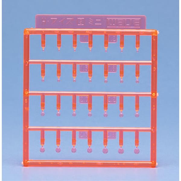 WAVE ウェーブ OP258 H・アイズ 3ミニ （ピンク） ディテールアップパーツ OP258市販のキャラクターモデルの目の部分を、透明のパーツにディテールアップすることができます。モノアイタイプをセット。