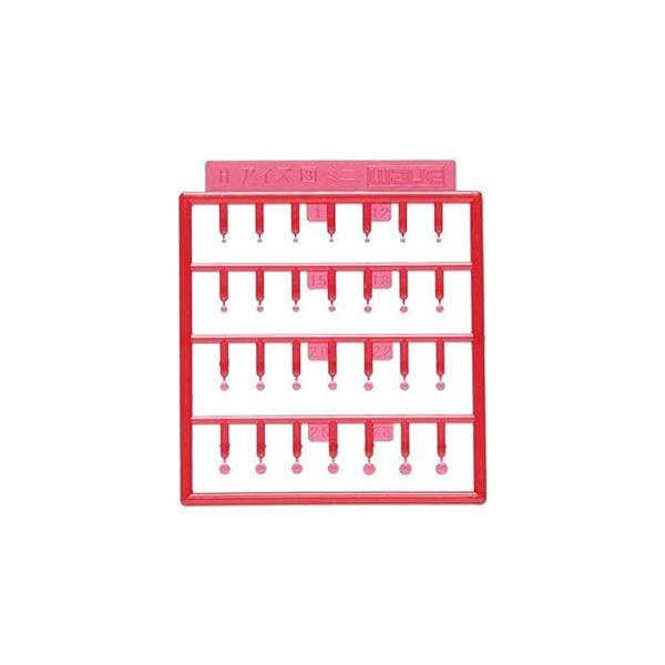 WAVE ウェーブ OP719 H・アイズ3ミニ レッド ディテールアップパーツ OP719市販のキャラクターモデルの目の部分を、透明のパーツにディテールアップすることができます。モノアイタイプをセット。