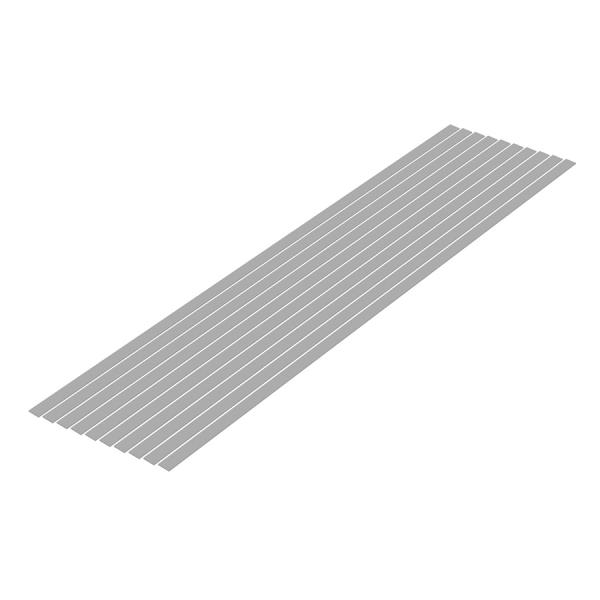 WAVE ウェーブ OM-475 プラ=材料【グレー】　細切り板 0.5 ｘ 5.0 mm 10本入 資材 クラフト用素材 OM475●製品カテゴリー：「ホビーマテリアル」シリーズ●パッケージ仕様：ヘッダー付ＯＰＰバッグ●入数：１0ｐｃｓ＝...