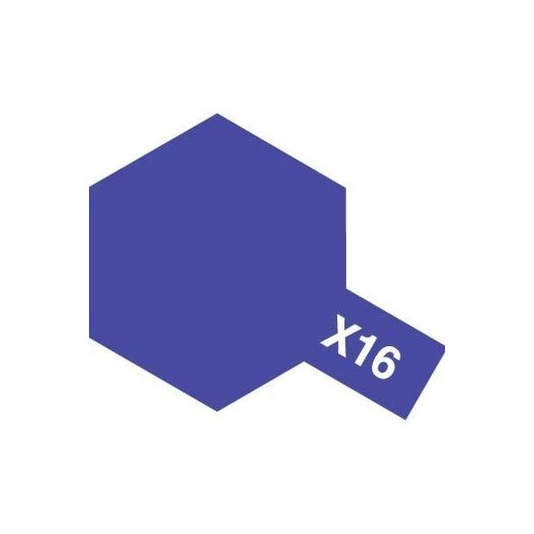 タミヤ エナメル(光沢) X-16 パープル 80016エナメル塗料エナメル X-16 パープルX-16 Purple筆塗り、吹き付け用のエナメル塗料です。エナメル塗料の一番の特徴はムラの出にくさ。ゆっくりと乾燥していくのでそれだけ塗料が平...