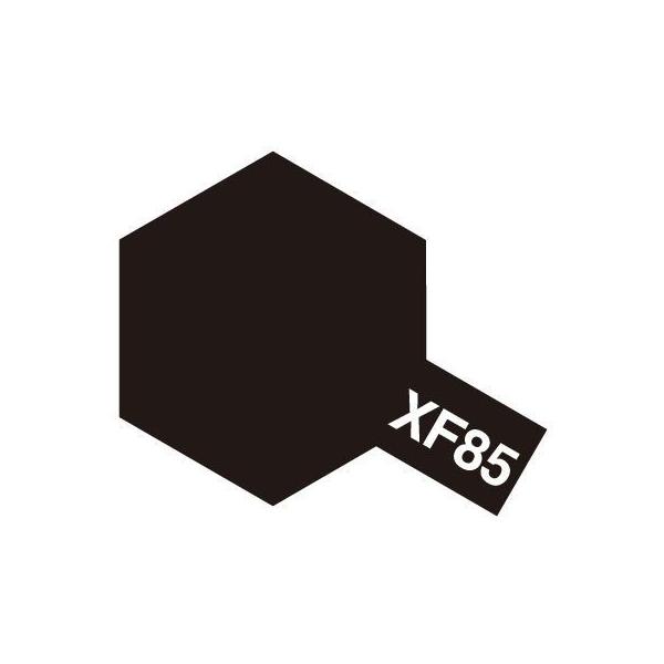 タミヤ エナメル(つや消し) XF-85 ラバーブラック 80385エナメル塗料エナメル XF-85 ラバーブラックXF-85 RUBBER BLACK【ムラの出にくさと、金属の質感の高さが魅力の塗料です】MMシリーズの車輌のタイヤや戦車の...