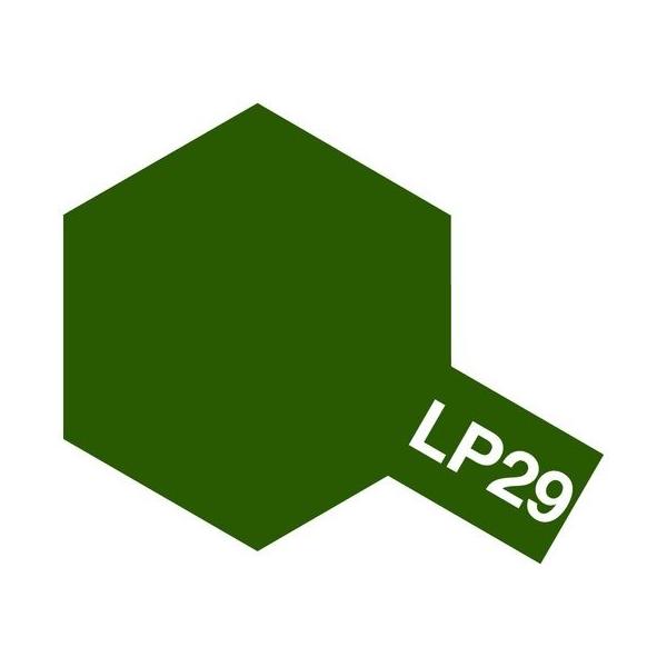 タミヤ ラッカー塗料 LP-29 オリーブドラブ2 82129第二次大戦後半から戦後のアメリカ戦車の塗装に使えます。【特徴】●発色の良さ●基本塗装に最適な強い塗膜●乾燥時間が短く、作業効率がアップ●エナメル塗料などでの上塗り仕上げも安心●エ...