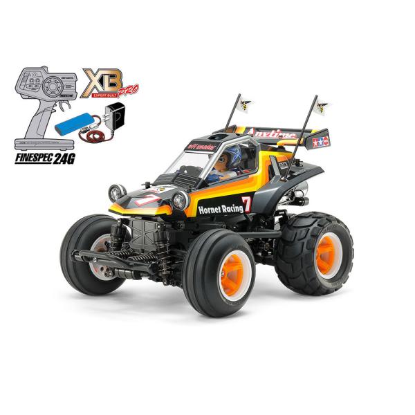 タミヤ RC ラジコン XBシリーズ（完成モデル） No.209 1/10RC XB コミカル ホーネット(WR-02CBシャーシ) 57909【 アクションたっぷりの走りが面白すぎる！ 】 1984年にデビューして2WDオフロードカーのブ...