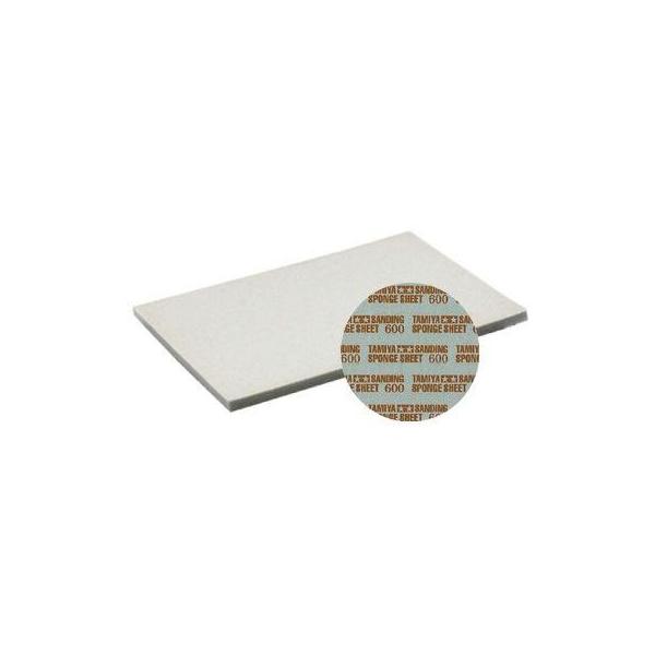 研磨 No.148タミヤ研磨スポンジシート 600TAMIYA SANDING SPONGE SHEET 600【 曲面の研磨に威力を発揮するスポンジ状の研磨シート 】 ★厚さ5mmの高密度ポリエチレンフォームに酸化アルミニウムの研磨粒子を...