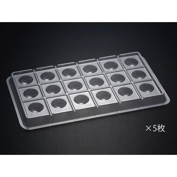 塗装・仕上用ツール No.195筆塗りパレット (18皿x5枚)18 WELL PALETTE for BRUSH PAINTING (5PCS.)【 筆塗り時の調色に便利な使い捨てパレット 】 筆塗りの際、塗料の調色に便利に使える透明PE...