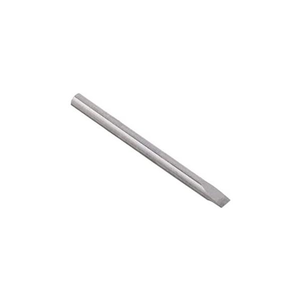 ドリル・ポンチ・スジ彫り No.143モデリングブレード （平ノミ刃2mm）MODELING FLAT CHISEL BLADE 2mm【 凸モールドの切削作業にも威力を発揮 】 高速度鋼に精密研磨加工を施して鋭い切れ味を実現した模型用の平...