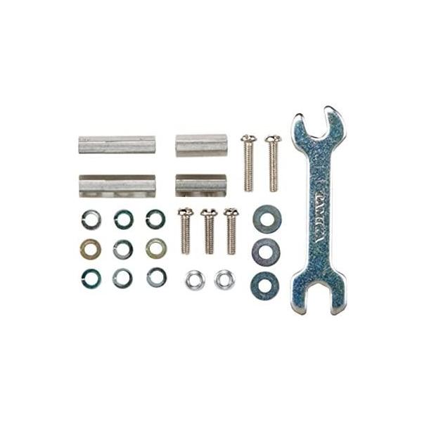 Item No:15395ミニ四駆グレードアップパーツ No.395六角マウントセット(10mm、15mm)MINI 4WD HEX MOUNT SET (10mm,15mm)【マシンの性能アップやセッティングに役立つパーツです】ローラーを...