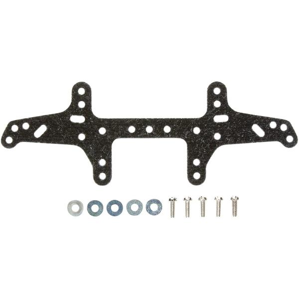 ミニ四駆グレードアップパーツ No.430FRPマルチワイドリヤステーFRP REAR MULTI ROLLER SETTING STAY●ミニ四駆各車に取り付けられるFPR製リヤステーです。 ●9mm、13mm、19mmのローラーをワイド...