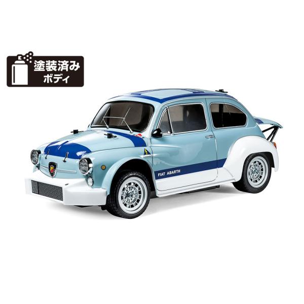 タミヤ RC ラジコン 電動RCカーシリーズ No.721 1/10RC フィアット アバルト 1000TCR ベルリーナ コルサ (MB-01シャーシ) 58721【 基本スペック 】 ●全長374mm、全幅168mm、全高140mm ●...