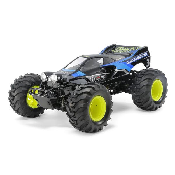 【発売日：2026年04月27日】タミヤ RC 58756 ラジコン 電動RCカーシリーズ No.756 1/10RC クワークホッパー (GF-02シャーシ) 58756★スリムなシングルシーターバギーをイメージしたボディに直径123mm...