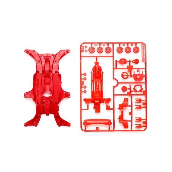 タミヤ ミニ四駆 特別企画商品 MA強化シャーシセット(レッド) 95384