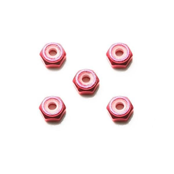 タミヤ ミニ四駆 特別企画商品 2mmアルミロックナット(ピンク5個) 95426