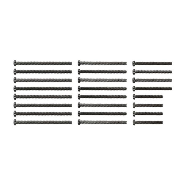 タミヤ ミニ四駆特別企画商品 ステンレスビスセット 15・20・25・30mm ブラック 95434Item No:95434ミニ四駆特別企画（パーツ）ステンレスビスセット （15・20・25・30mm）（ブラック）STAINLESS ST...