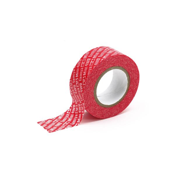 タミヤ ミニ四駆特別企画（パーツ） ミニ四駆マルチテープ (20mm幅 レッド) 95554【 マシンのメンテナンスなどに役立つパーツです 】 電池やパーツ取り付け箇所の補強をはじめ、カーボンプレートなどの下面をおおったり、幅広い範囲をしっ...