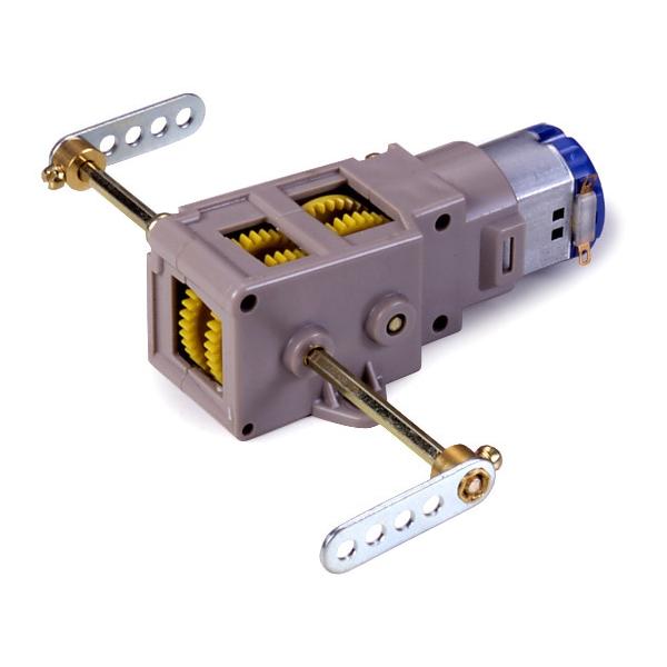 タミヤ 楽しい工作シリーズ（ユニット） No.93 3速クランクギヤーボックスセット 工作 夏休み 研究 パーツ 70093【 3種類のスピードが選べるコンパクトなギヤボックスです 】 スムーズな作動と高い信頼性が特長の組み立て式ギヤボック...