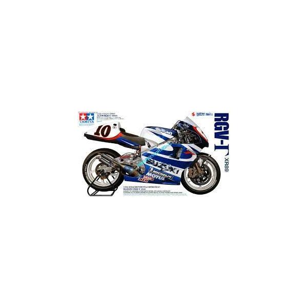 タミヤ 1/12 オートバイシリーズ No.81 1/12 スズキ RGV-Γ（XR89） バイク プラモデル 模型 スケールモデル 14081【スズキ RGV-Γについて】ケニー・ロバーツJr.、青木宣篤両選手のライディングで1999年世...