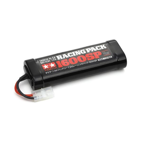 タミヤ バッテリーと充電器シリーズ No.95 タミヤ7.2Vレーシングパック1600SP 55095【電動RCモデルに幅広く使えるベーシックバッテリー】電動ラジオコントロールモデル用の7.2Vニカドバッテリーです。急速充電に適し、優れた放...