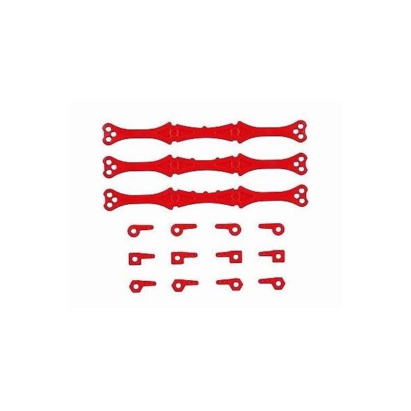 ミニ四駆グレードアップパーツ No.373ローラー角度調整プレートセットROLLER ANGLE ADJUSTER PLATE SET【マシンの性能アップやセッティングに役立つパーツです】ローラーを取り付けるFRPなどとシャーシに間に挟み込...