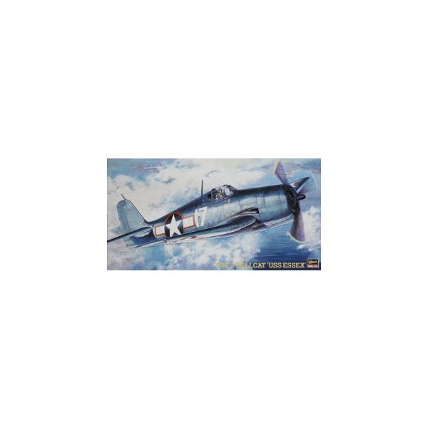 ハセガワ 1/48 アメリカ海軍 F6F-3 ヘルキャット USS エセックス プラモデル JT34 戦闘機 スケールモデル●1941年6月30日、XF6F-1の試作命令がだされ、1942年6月XF6F-3が初飛行しました。しかしこの機体は...
