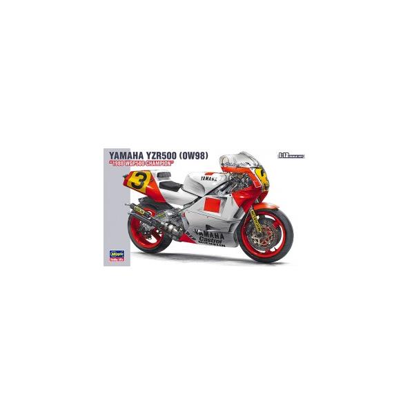 ハセガワ 1/12 ヤマハ YZR500 0W98 1988年 WGP500 チャンピオン プラモデル BK 31988年のWGP500で、エディ・ローソンを3度目のワールドチャンピオンへと導いた「ヤマハYZR500」をキット化。フレームの...
