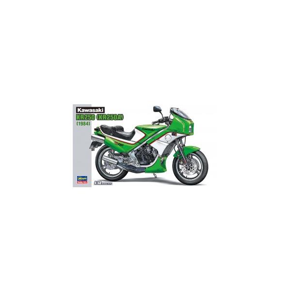 ハセガワ 1/12 バイクシリーズ カワサキ KR250(KR250A) プラモデル BK12無敵を誇ったWGPマシン譲りのタンデムツイン！カワサキ KR250は1984年に発売されたカワサキ初の2サイクルレーサーレプリカです。1970年代...
