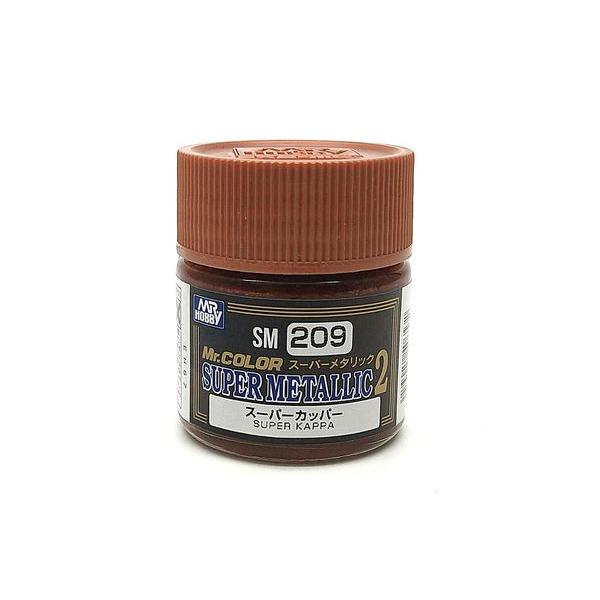 GSIクレオス Mr.カラー スーパーメタリック2 スーパーカッパー 10ml 模型用塗料 SM209Mr.スーパーメタリック2 シリーズは、高級微細金属粒子を使用し、優れた金属感を表現することができるメタリック塗料です。旧シリーズの「スー...