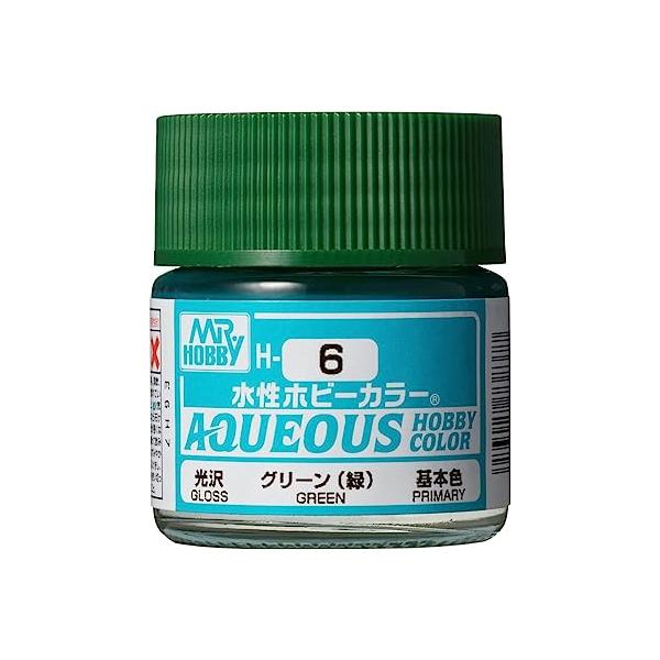 GSIクレオス 水性ホビーカラー グリーン(緑) H6水性ホビーカラーは、ご家庭内で安全快適に塗装を楽しめるように設計され、1982年に登場しました。2019年には約38年ぶりに主原料設計を改め、性能と安全性が飛躍的に向上。ご家庭内でもカジ...