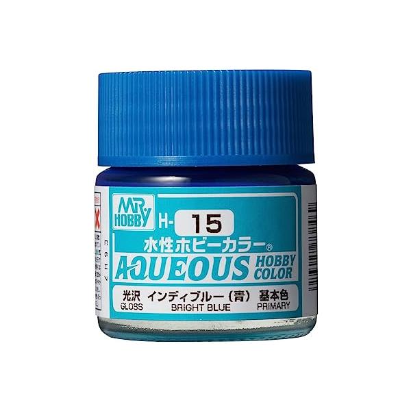 GSIクレオス 水性ホビーカラー インディブルー(青) H15水性ホビーカラーは、ご家庭内で安全快適に塗装を楽しめるように設計され、1982年に登場しました。2019年には約38年ぶりに主原料設計を改め、性能と安全性が飛躍的に向上。ご家庭内...