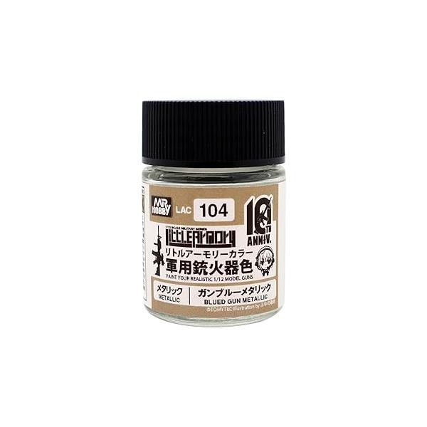 GSI クレオス(GSI Creos) リトルアーモリー 10thアニバーサリーカラー ガンブルーメタリック 18ml 模型用塗料 LAC104「リトルアーモリー」10周年を記念したコラボカラーに新色3色が登場！株式会社トミーテックが展開す...