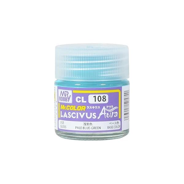 GSI クレオス(GSI Creos) GSIクレオス Mr.カラー ラスキウス アウラ 浅葱色 10ml 模型用塗料 CL108キャラクターキット用の肌色シリーズで好評を博した「ラスキウス」シリーズに、新たに髪の毛色用カラーシリーズ「ラス...