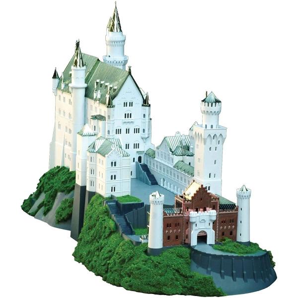 童友社 1/220 西洋城 ノイシュバンシュタイン城 ゴールド プラモデル NSG 成形色 お城