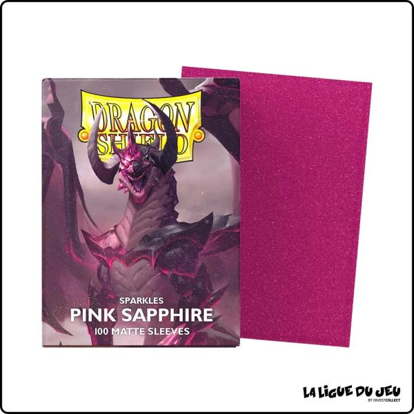 マット加工で手触りが良く、シャッフルが滑らか**高耐久（Dragon Shield系）**で長期使用向き鮮やかなピンクサファイアカラー（新色系）ポケカ・MTGなど標準サイズカードに対応メーカー：Arcane Tinmen（Dragon Sh...