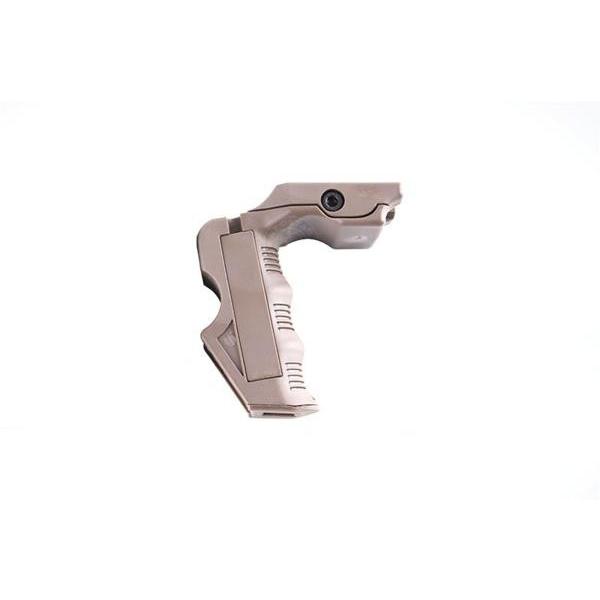 CAA社のMGRIP1 Ergonomic CQB マガジン グリップのレプリカになります。M4系等のマグウェル近くに取り付ける事により ホールド感が増します。 左右にライト類のプレッシャースイッチを 収納できる部分があります。 対応:20...