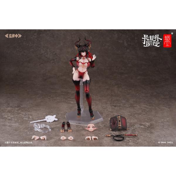 SNAIL SHELL(蝸之殻)企画製作の下、オリジナルの1/12スケール可動フィギュア「RPG-01SP サキュバス ラスティア 第二段階」が登場!【セット内容】・フィギュア本体×1・目線調節用スティック(新版)×1・差し替え用フェイスパ...