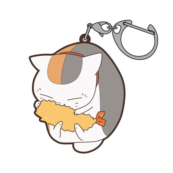 【発売日：2026年08月05日】公式描き下ろしイラスト使用ニャンコ先生をつまんじゃおう！・デフォルメされたキャラクターの、「つままれた時のリアクション」が楽しい、ラバー製アクセサリー。・上部を指でつまむと、キャラクターがあなたにつままれて...
