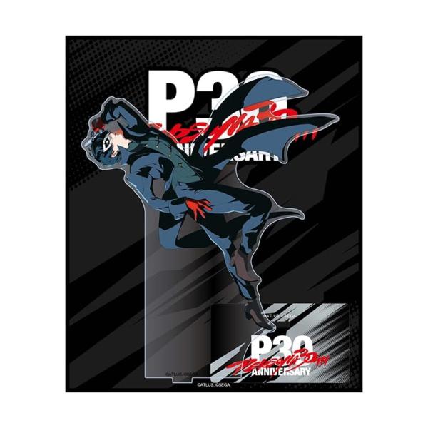『ペルソナ』シリーズより、30周年公式記念グッズが発売！主な仕様 【サイズ】本体：W130 ×H156mm 台座：70×H40mm 厚み：3mm【素材】PMMA【原産国】中国