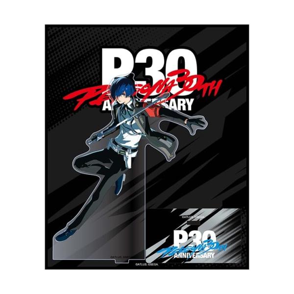 『ペルソナ』シリーズより、30周年公式記念グッズが発売！主な仕様 【サイズ】本体：W130 ×H156mm 台座：70×H40mm 厚み：3mm【素材】PMMA【原産国】中国