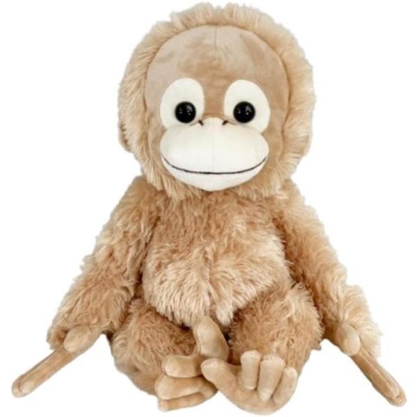 抱きしめて程よいサイズ感のベイビーココのぬいぐるみです。サイズ：約H24×W19×D16cm