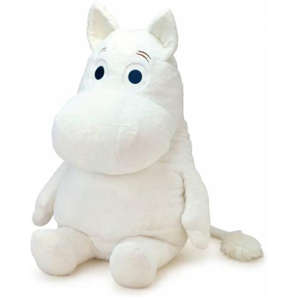 ムーミン好きにはたまらない特大サイズ！ふわふわ手触りに癒やされます。Moomin charactersTMパッケージサイズ: 82 x 52 x 41 cm
