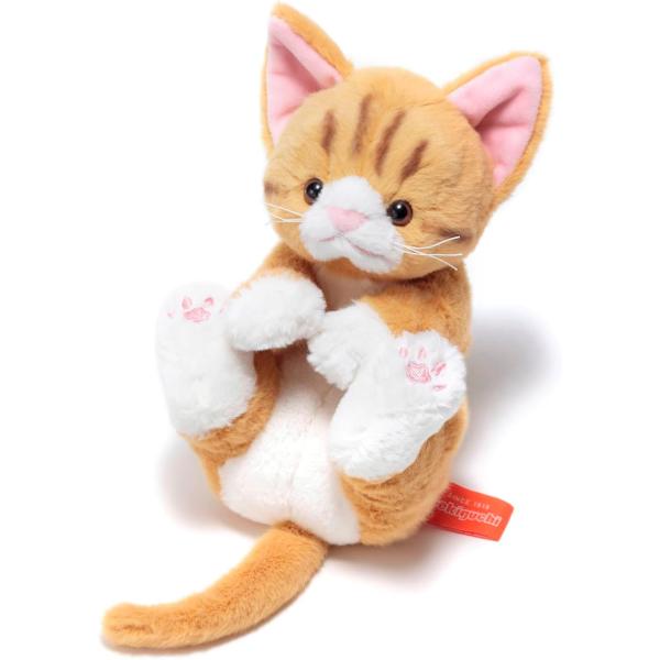 しりもちをついたような姿勢が可愛らしい、ころりんぬいぐるみ。両手で包みたくなるようなまあるい形が特徴です。サイズ(約)：H17×W11×D12cm