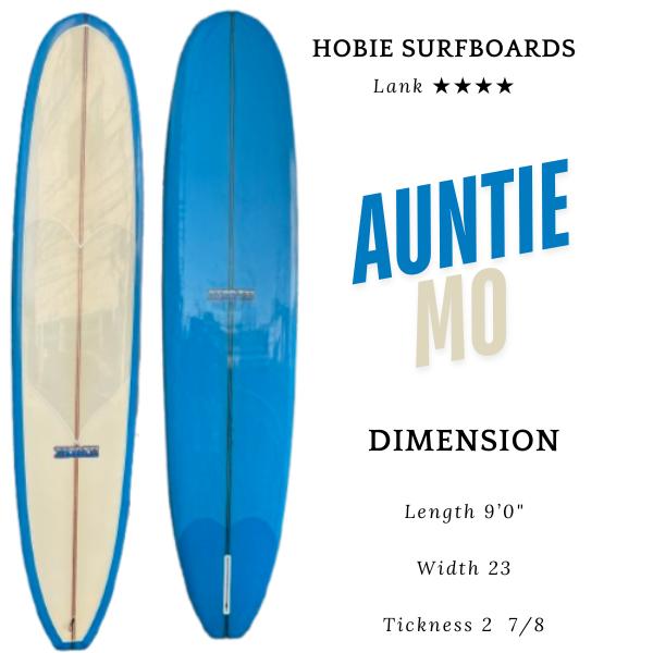 9'0" * 23* 2 7/8Total Rank ☆☆☆☆女性向けに開発されたクラッシックノーズライダー。ボリュームがあるので、テイクオフは非常に速いです。ノーズライドを目指全ての女性サーフファーが満足するモデルで小波にぴったりです。男...