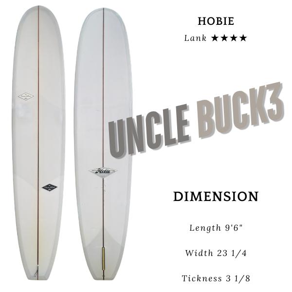 9'6" * 23 1/4”* 3 1/8Total Rank ☆☆☆BUCKY BURRYシグネチャーノーズライダー第3弾！１，２と脈々と受け継がれたUB遺伝子がついに覚醒！！１は重くコントロール性能やスピードにやや欠けていた部分を２でコ...