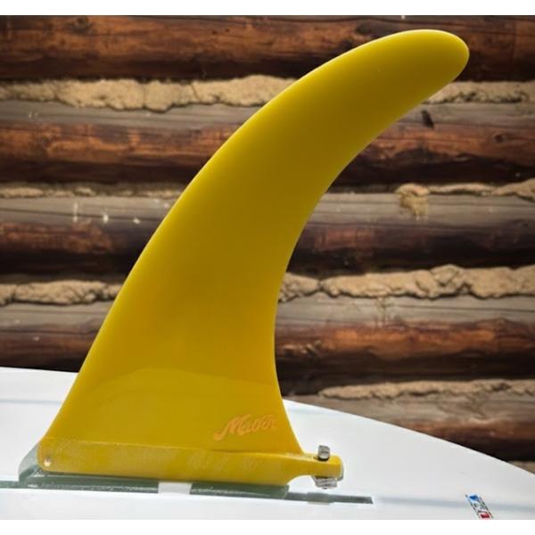 ストレートイエローがまぶしい！！汎用性が非常に高いテンプレートで、10’くらいまでのロングボード全般にマッチします！