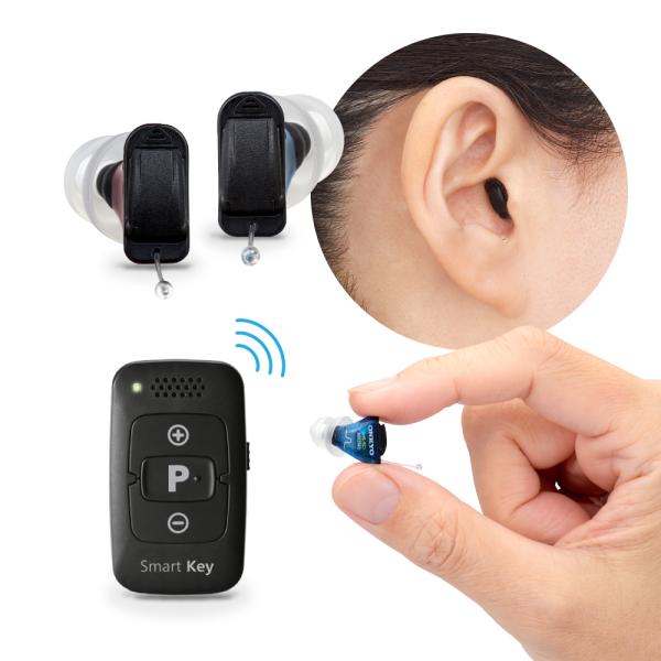 【新製品】 補聴器 オンキョー リモコン付き OHS-SC1 両耳用 左右 ONKYO 音響 軽度 中等度 難聴用 耳あな型デジタル式補聴器 世界最小クラス 最軽量 超小型 目立たない プレゼント 耳穴型 コンパクト 高性能 雑音 小さい ...