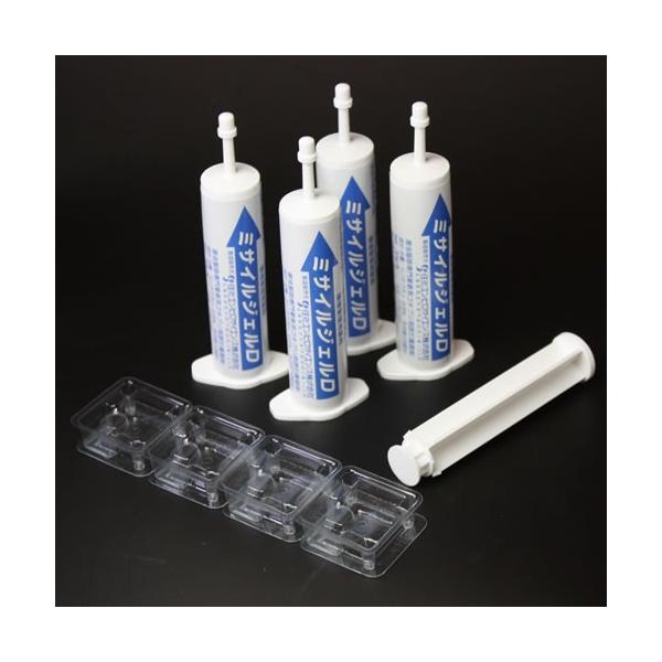 ミサイルジェルDは、ジノテフランを有効成分とするゴキブリ用誘引毒餌剤です。【特  長】・付属容器に薬剤を注入するので手が汚れない。・新規有効成分により速効かつ確かな効果。・誤食防止容器付きで回収が可能。【有効成分】ジノテフラン【適用害虫】チ...