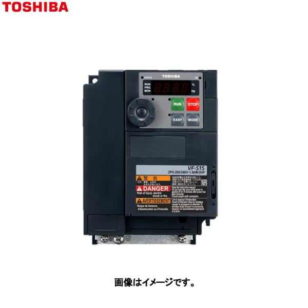 メーカー：東芝形式：VFS15-2004PM入力電圧クラス：三相200V入力クラス適用モータ出力(kW)：0.4/// TOSHIBA HITACHI MITSUBISHI 東芝 日立 三菱 三相 ///