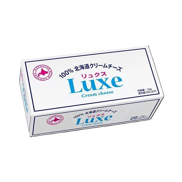 爆買◆名称北海道乳業　クリームチーズ　Luxe（リュクス）　１ｋｇ ×個セット◆内容量1kg ×12個セット◆原材料名生乳（北海道産）、食塩/乳化剤◆保存方法要冷蔵（10℃以下）◆発送温度帯冷蔵配送◆発送日目安営業日23時までにご注文頂いた...